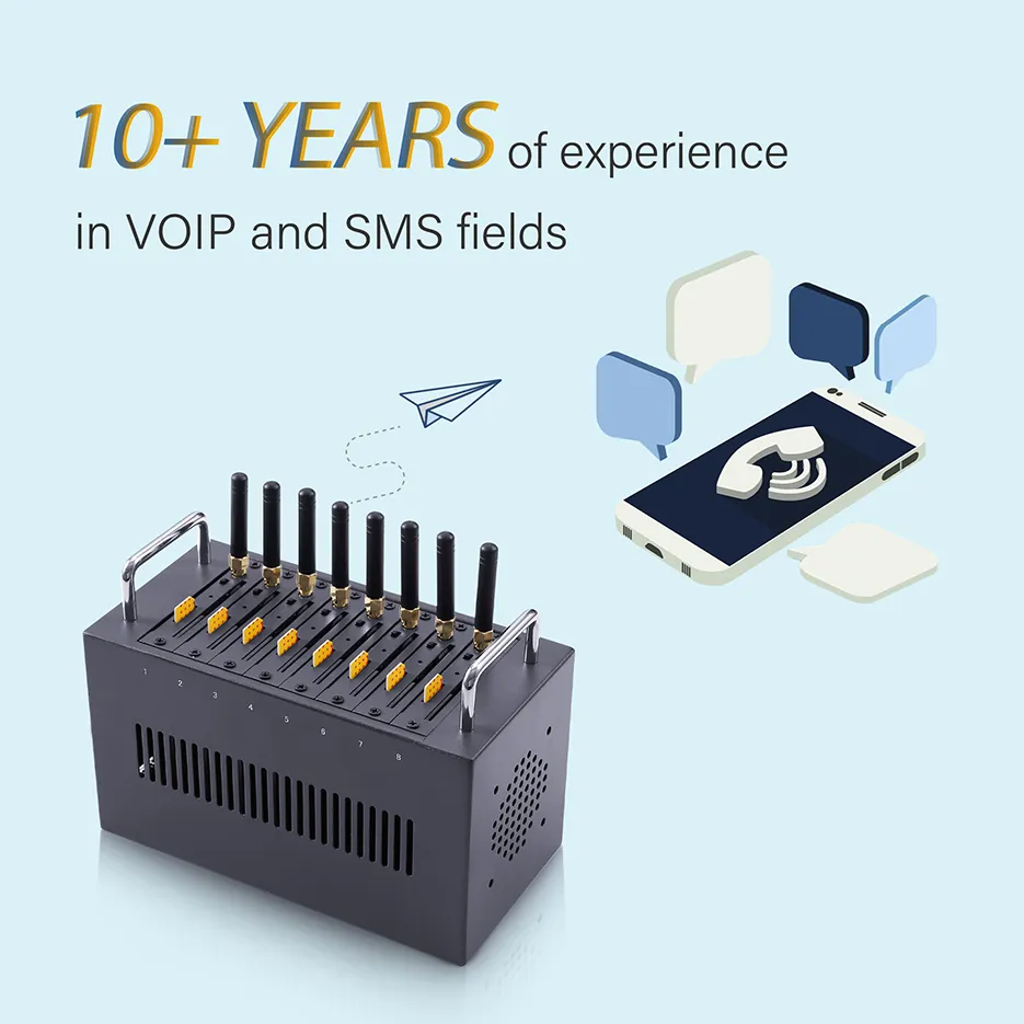 DHgate.com:2G 8-Port SMS Modem: Affordable Bulk Messaging Solution for Businesses:Electronics