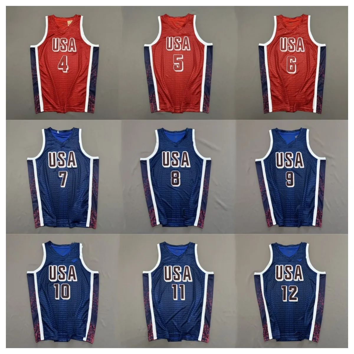 USA Basketball Jerseys 2024 Stephen Curry Anthony... From Ricardo05 ...