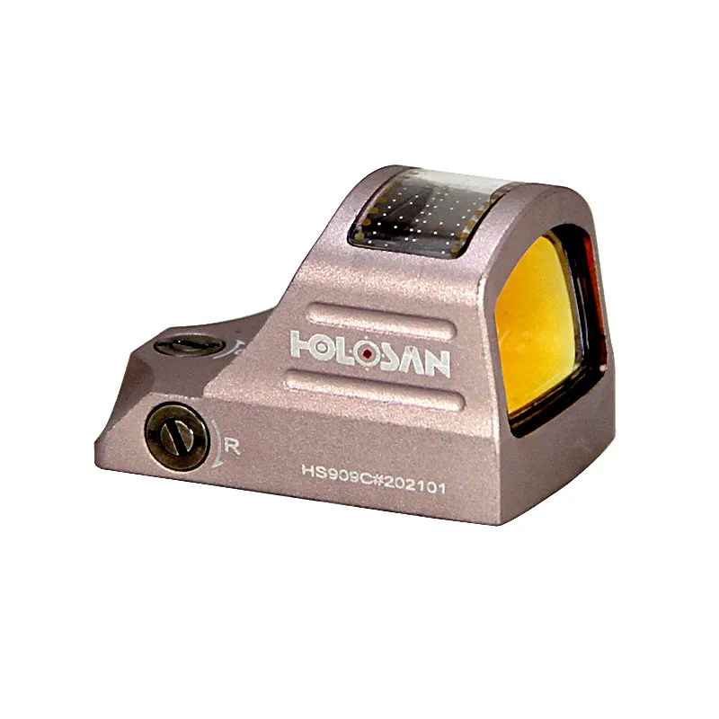 Tactical Solar Sight 2 MOA Red Dot Scope Holographic Reflex Sights With ...