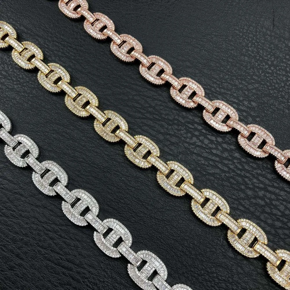 15Mm Baguette Mariner Chain Sliver From Haixia888, $23.92 | DHgate.Com