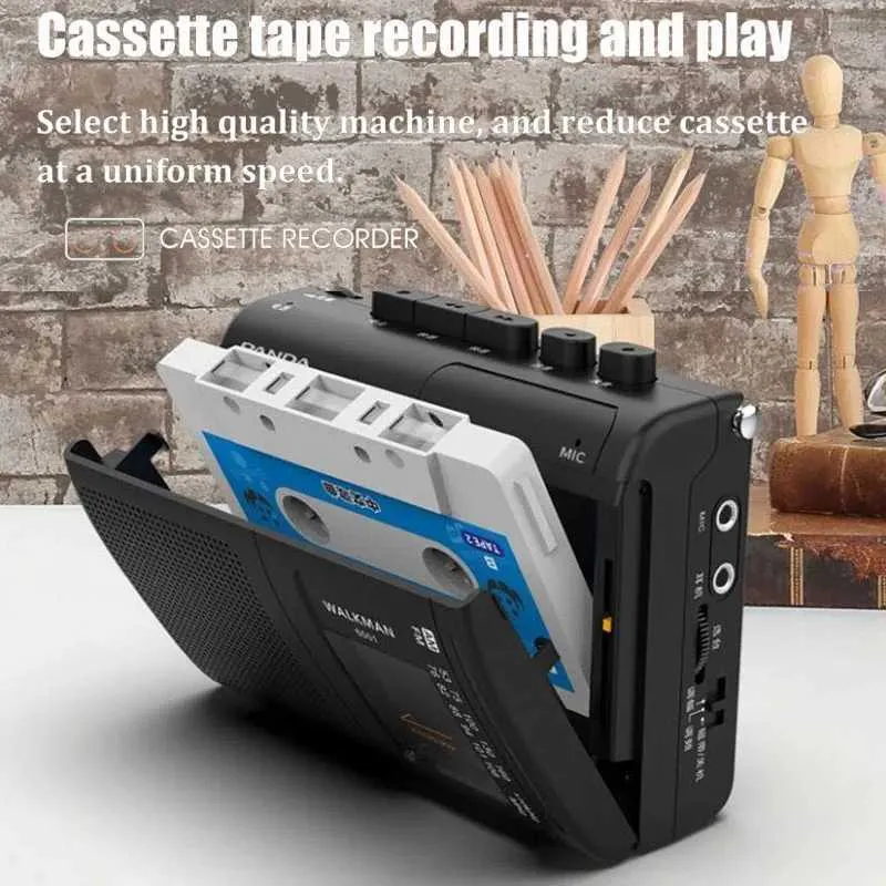 Portable AM/FM Radio Cassette Player: Retro Walkman Style With ...