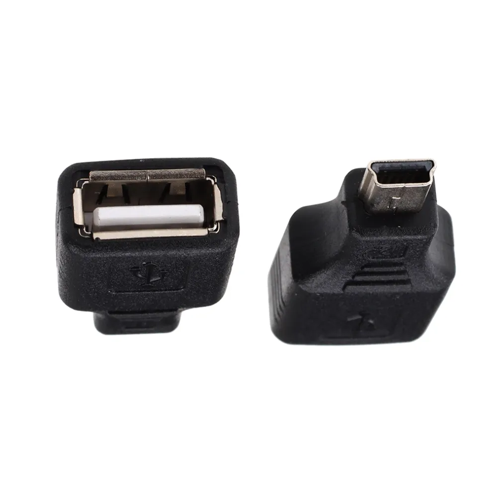 5 Pin Male To USB Female OTG Type B Plug Adapter For MP3/MP4 Tablets ...