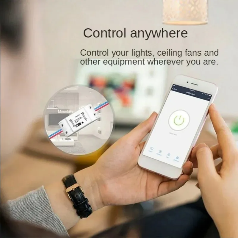 Smart Wireless Remote Control Timer Switch - WiFi Device for Smart Life ...