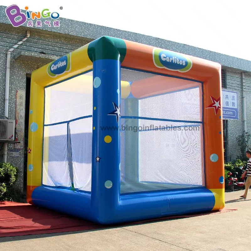 Amusement Park Inflatable Bounce Bed Slide Naughty Castle for Children ...