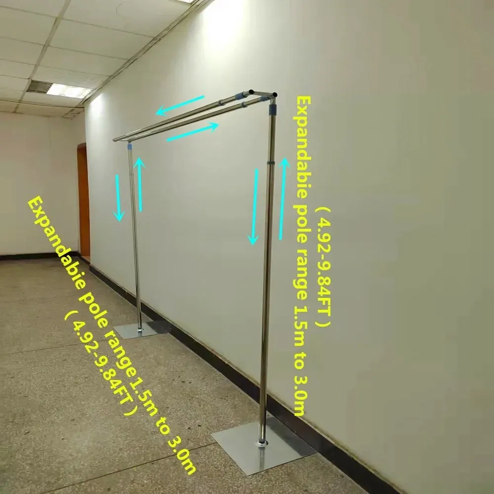 Event Decoration Double Crossbar Hangers Pipe And... From Homesicker ...
