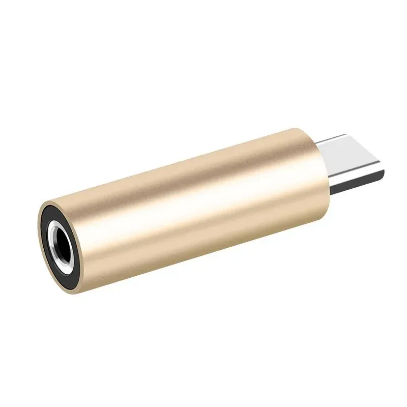 Type-C to 3.5mm Headphone Jack Adapter - Premium Aluminum Alloy Audio ...