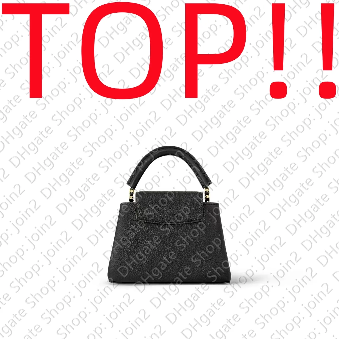 2024M56071 Capucine Mini Designer Crossbody Bag - Genuine Leather ...