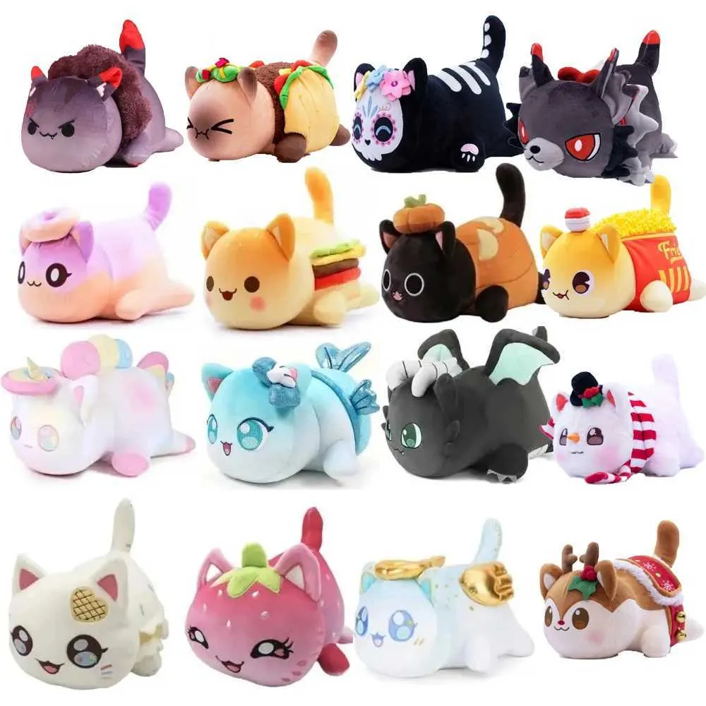 Aphmau Meows Cat Plush Toy Soft & Cuddly Donut Cat Plush With Meemeow ...