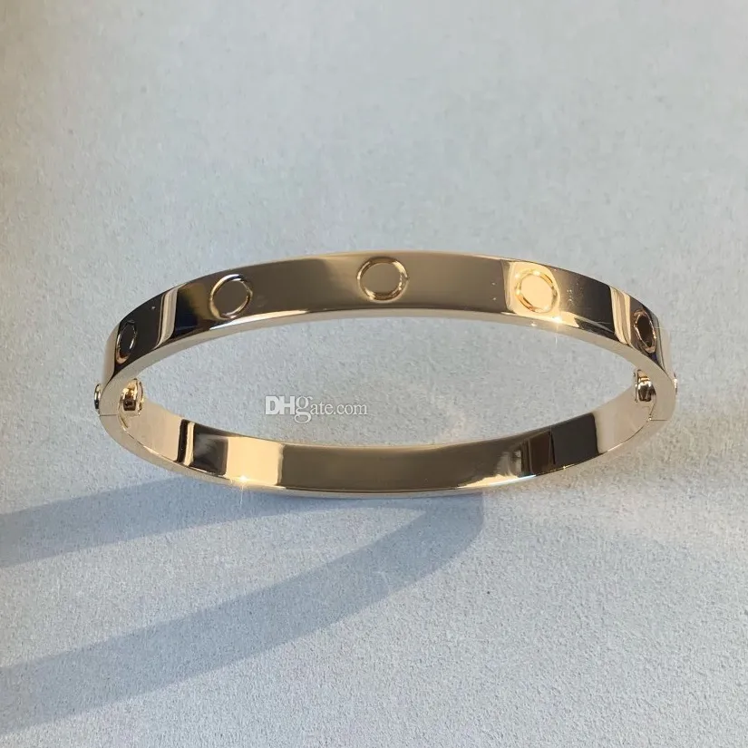 Gold Plated Bangle Bracelet For Women And Men, Anniversary Gift ...