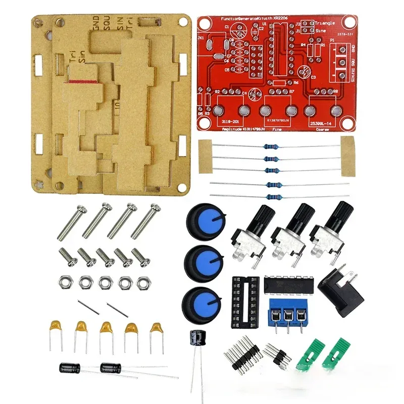 DIY Diy Signal Generator Kit Adjustable Frequency & Amplitude Sine ...