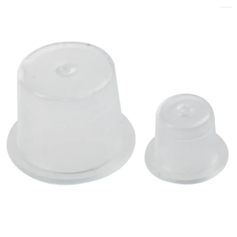 Clear Tattoo Ink Caps Disposable Cups for Tattoo Machines Supplies 16mm ...