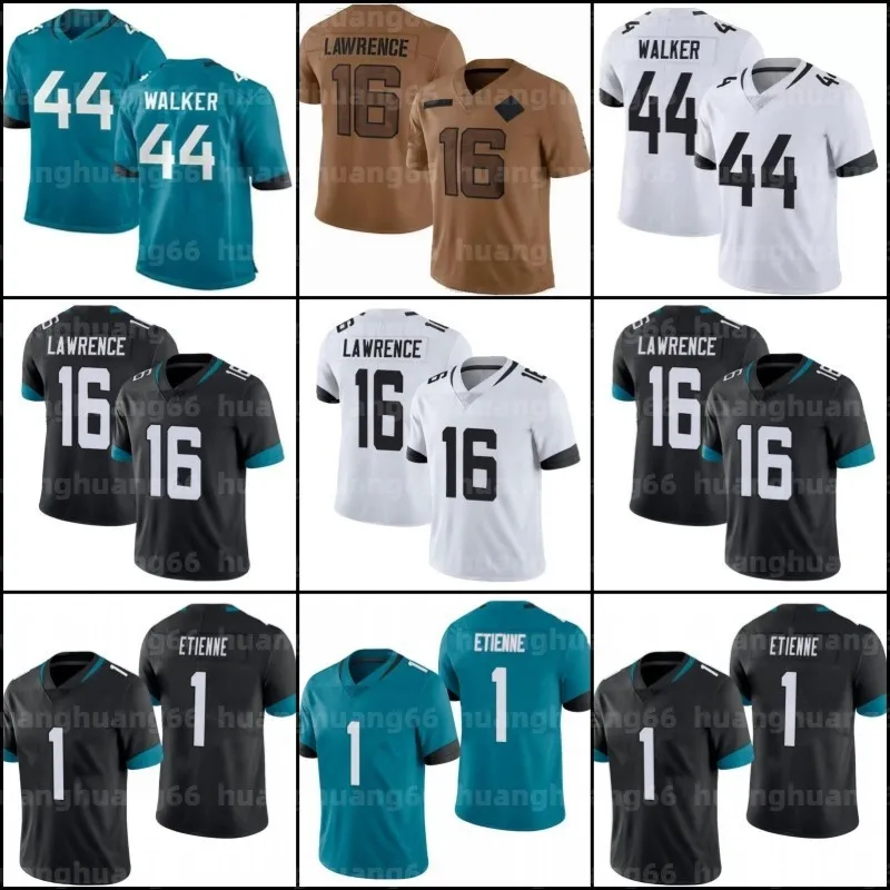 Brian Thomas Jr 16 Trevor Lawrence Football Jerseys Travon Walker Kirk ...