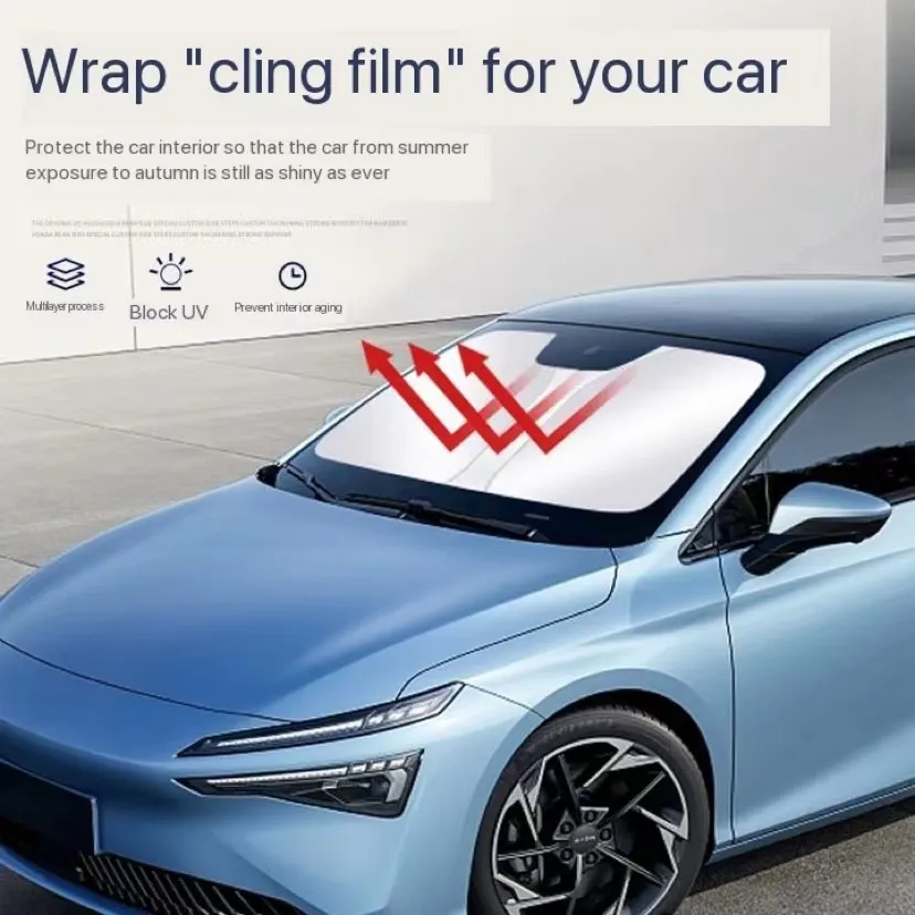 Car Universal Windshield Blocks UV Ray Reflector Auto Window Sun Shade ...