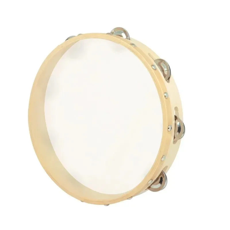 Orff percussion - Cowhide Bubble Nail Tambourine for Kids' Dance ...