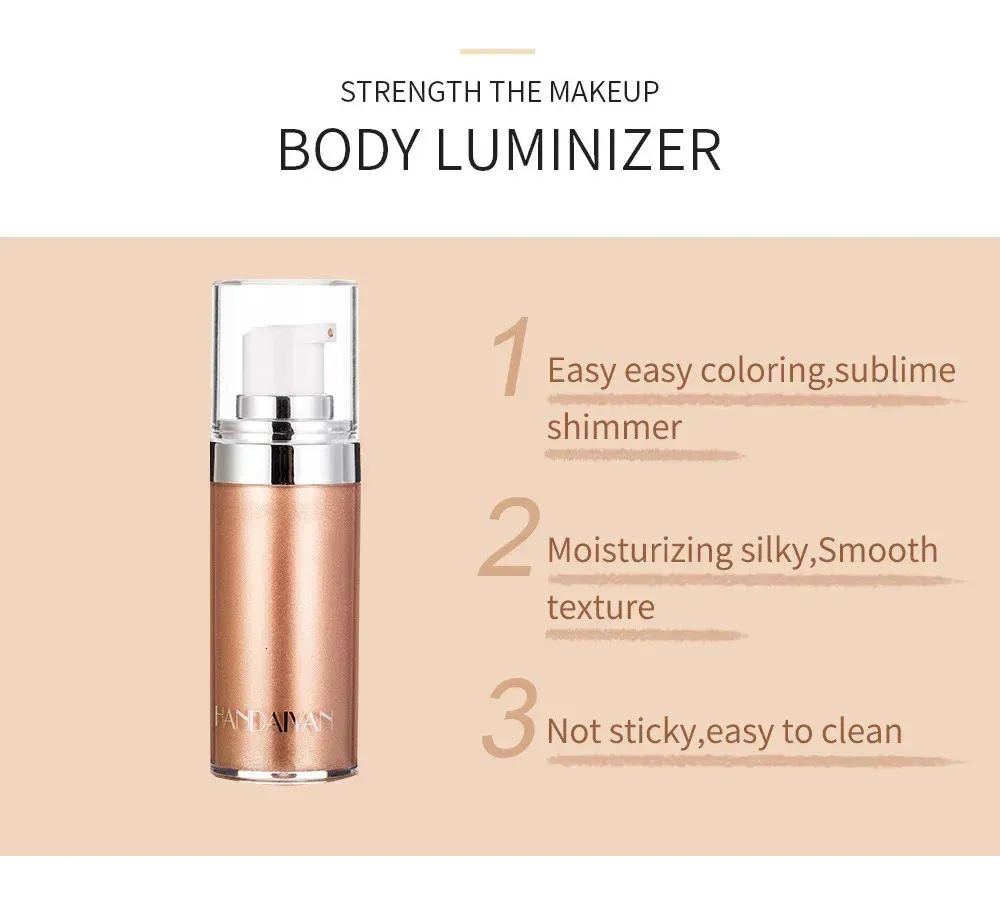 Multi-Colored Spray Liquid Highlighter, Shimmer, Contour, Glitter ...