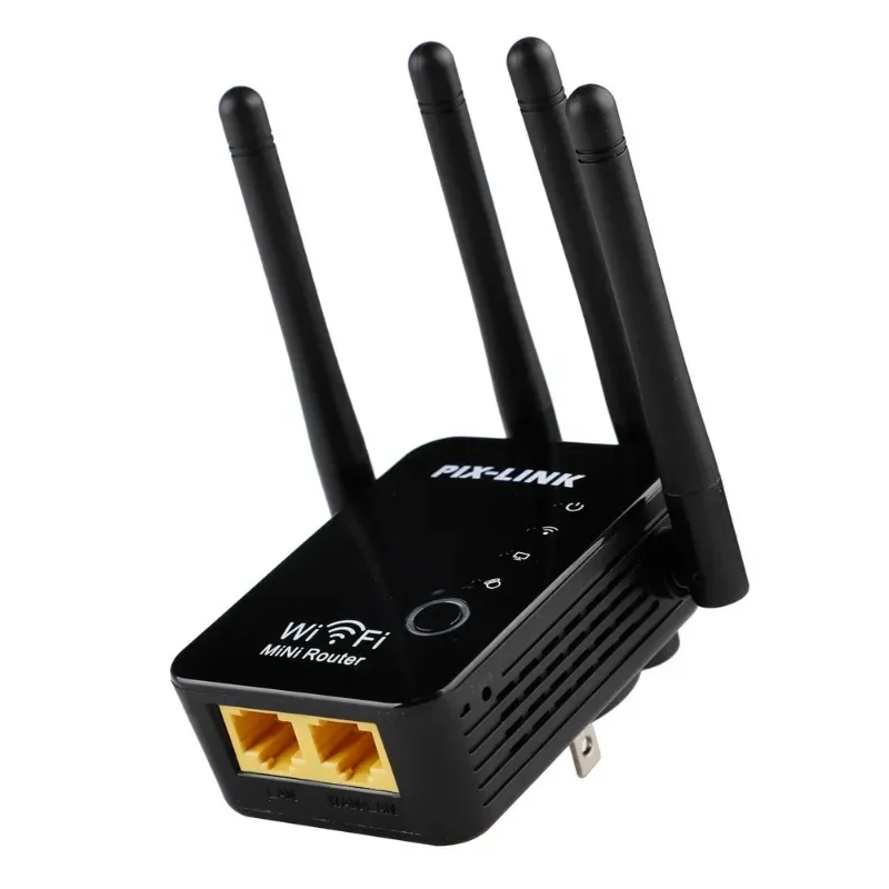 DHgate.com:300Mbps Wi-Fi Amplifier Extender | 4 High-Gain Antennas | 2 ...
