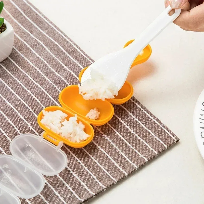 Cute DIY Rice Ball & Roll Maker: Mini Onigiri & Meatball Mold - Food ...