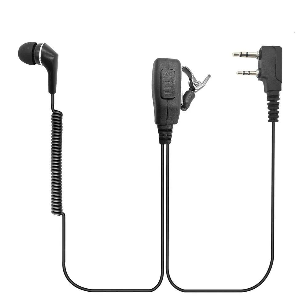 DHgate.com:In-Ear Noise Cancelling Walkie Talkie Headset with PTT Mic ...