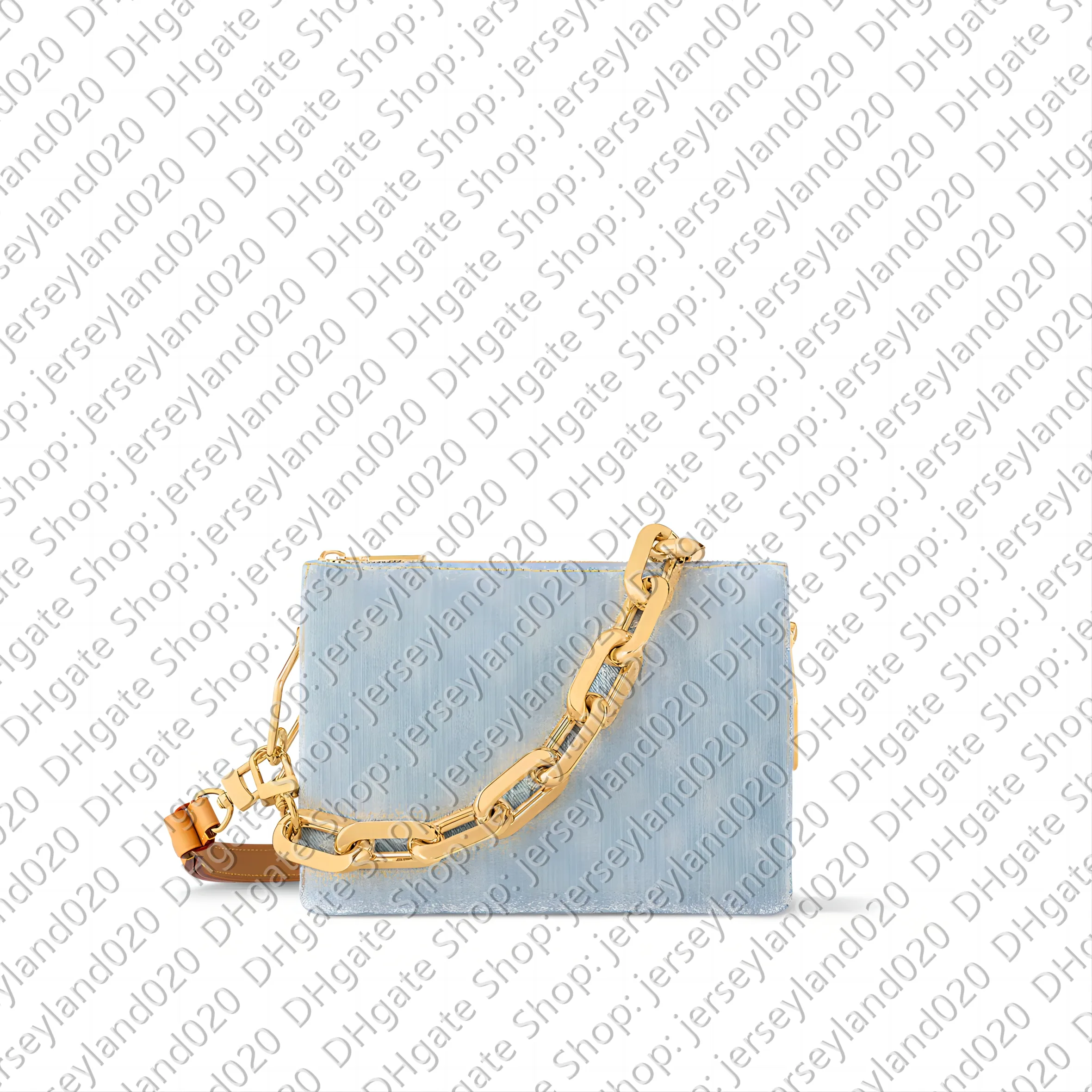 DHgate.com:Denim Chain Bags TOP. M11401 COUSSIN BB Designer Handbag ...