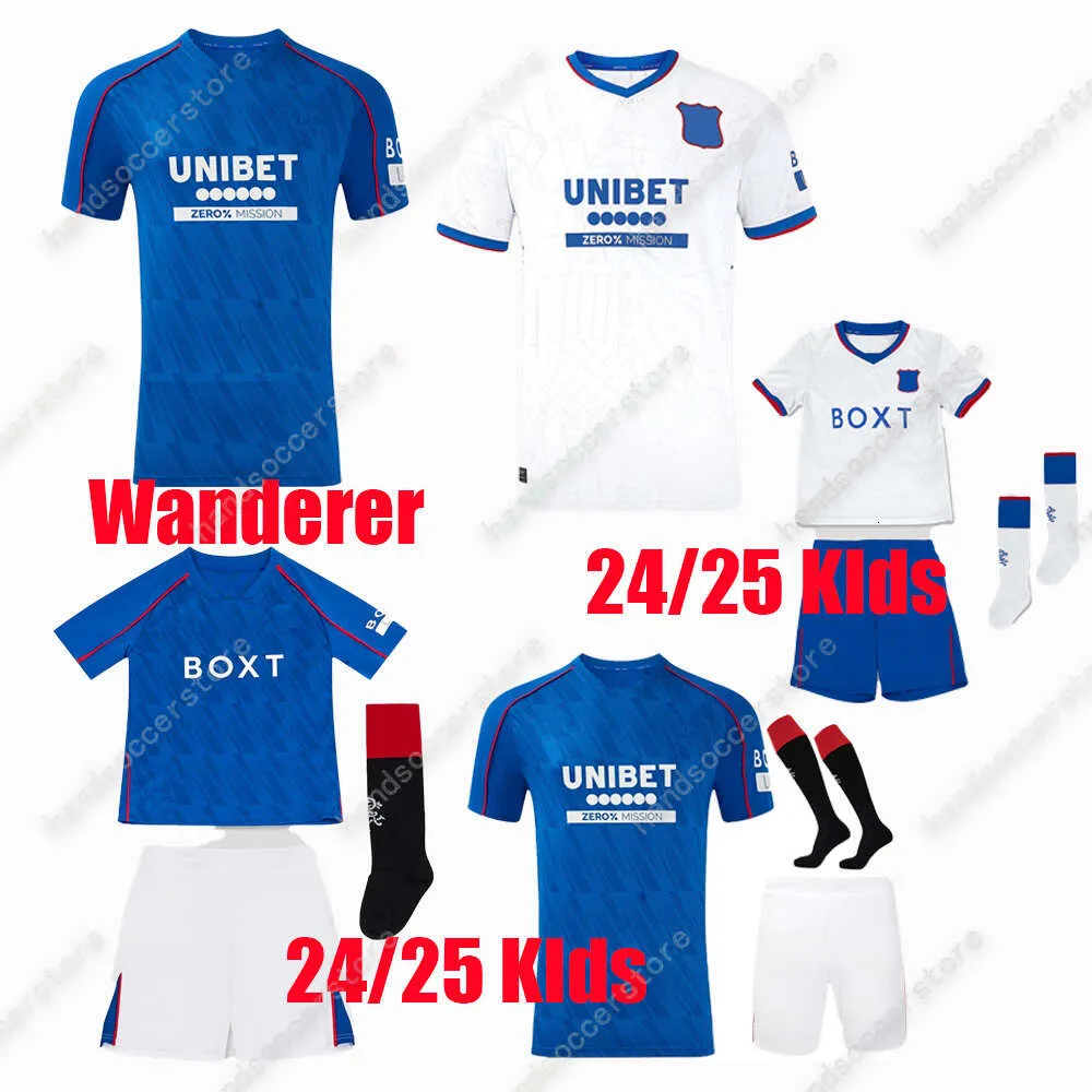 Rangers FC Football Shirt Kit Home & Away Best Soccer Uniforms For Men ...