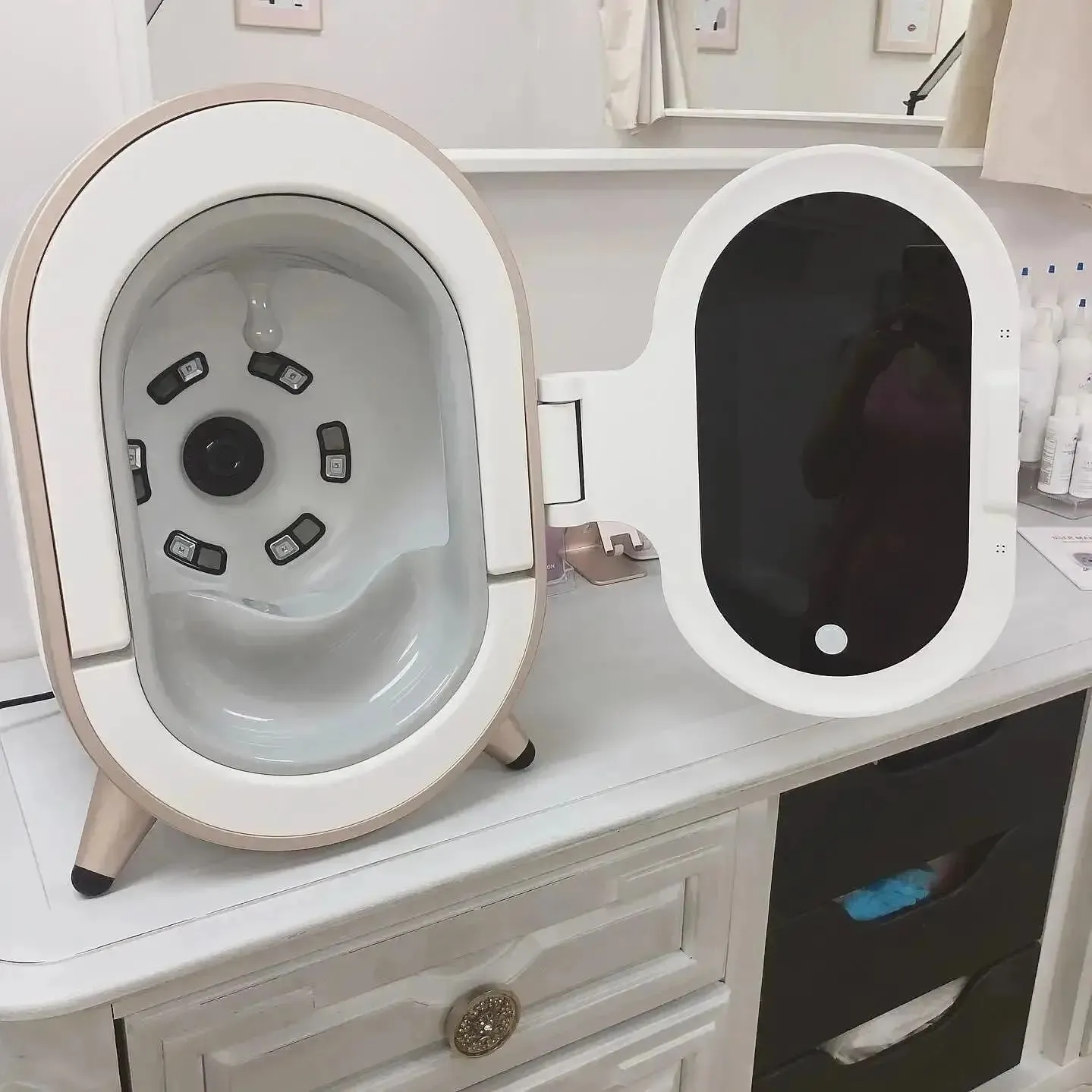 Advanced 2024 Skin Analysis Machine UV Light Facial Scanner For Medical ...