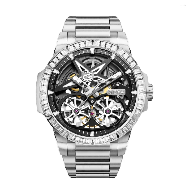 DHgate.com:GEYA BigBang Automatic Mechanical Wristwatch for Men: 50M ...