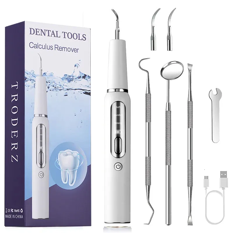 Electric Ultrasonic Dental Scaler For Tartar, Stain, Calculus, Plaque ...