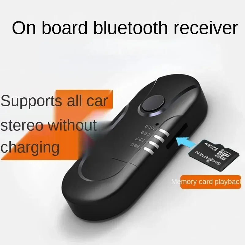 Bluetooth Car Static Bluetooth Transmitter With Dual Output, USB/3.5mm ...
