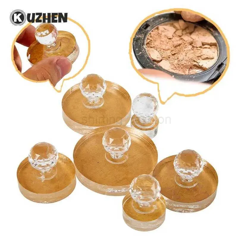 Acrylic Powder Press Stamp Tool Makeup Eyeshadow Foundation Highlighter ...