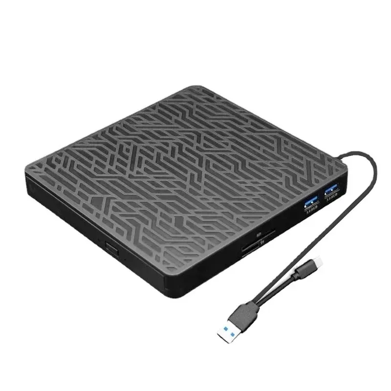 Slim USB 3.0 External Optical Drive: High-Speed CD/DVD Reader/Writer ...