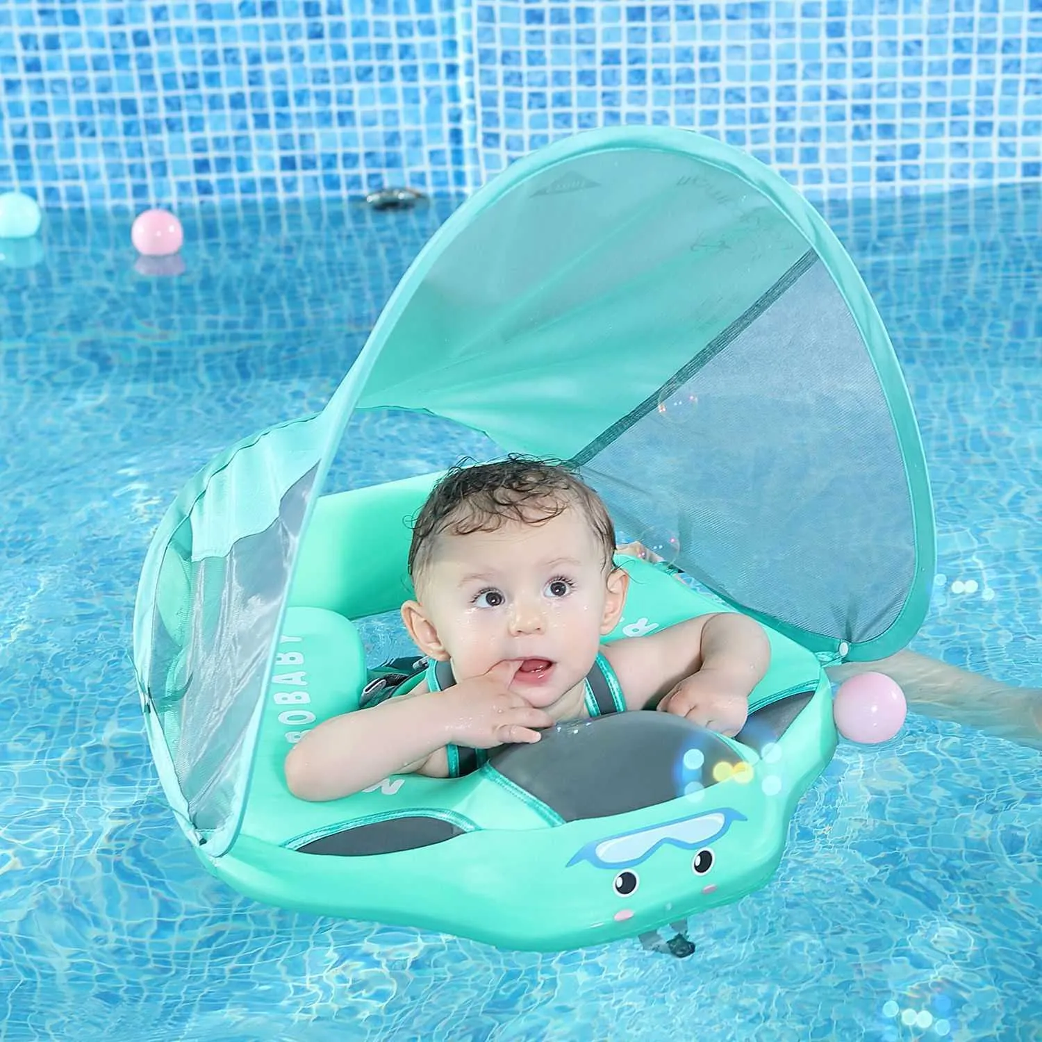 Baby Swimming Float Ring: Non-Inflatable Life Vest Buoy for Infants ...