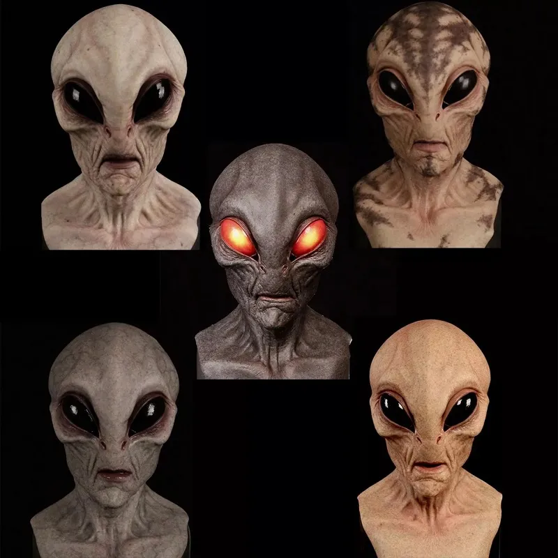 Scary Horror Alien Latex Scary Mask For Halloween Party Decoration And ...