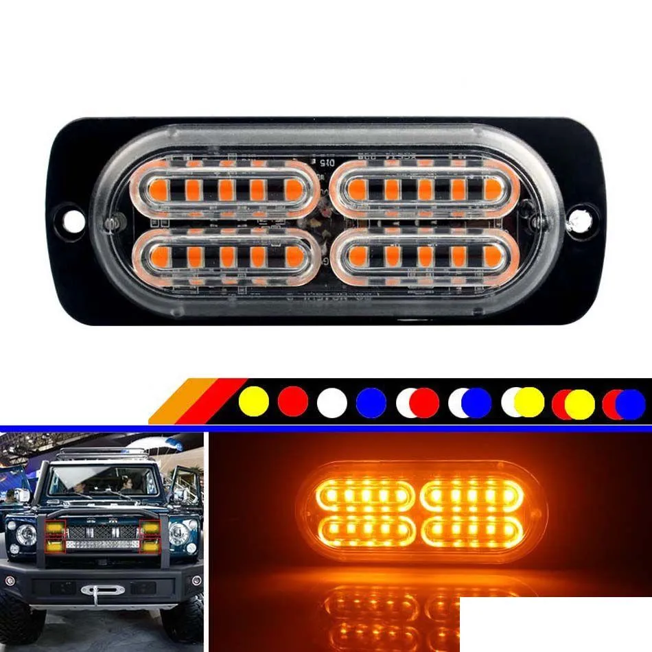 20 LED Breakdown Warning Lights For Warning, Flashing Firemen, Police ...