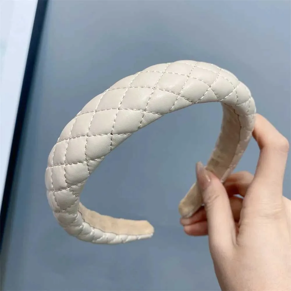 Shining Faux Leather Headband - Padded Hair Hoop, Fashion Head Wrap ...