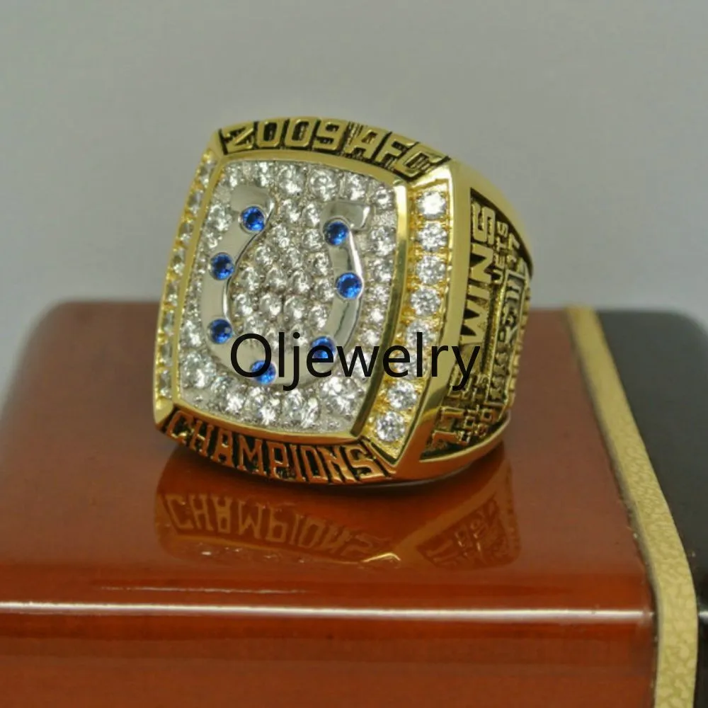 DHgate.com:14K Gold AFC Championship Rings Set, 2009-2024 American ...