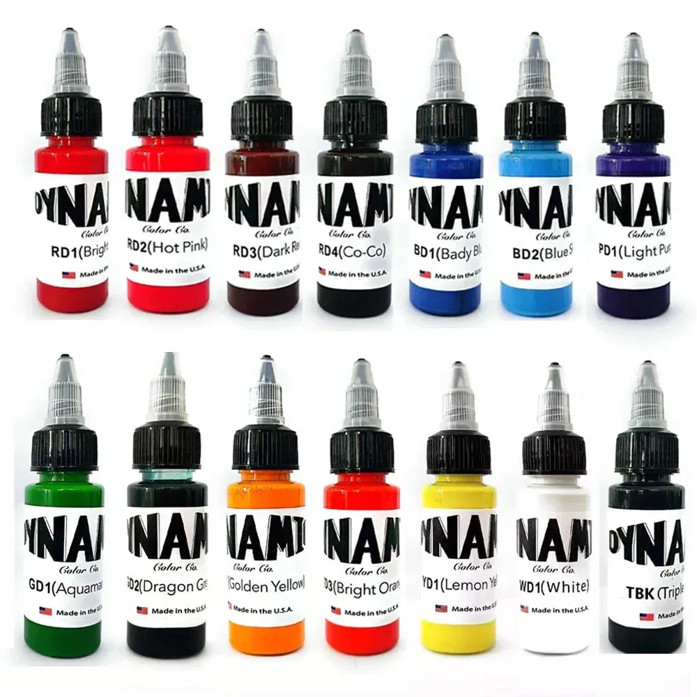 30ml Tattoo Ink Set: Professional Pigments for Body Art & Microbead ...