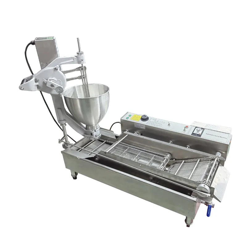 Automatic Donut Maker: 7L Hopper Stainless Steel Doughnut Fryer With 3 ...