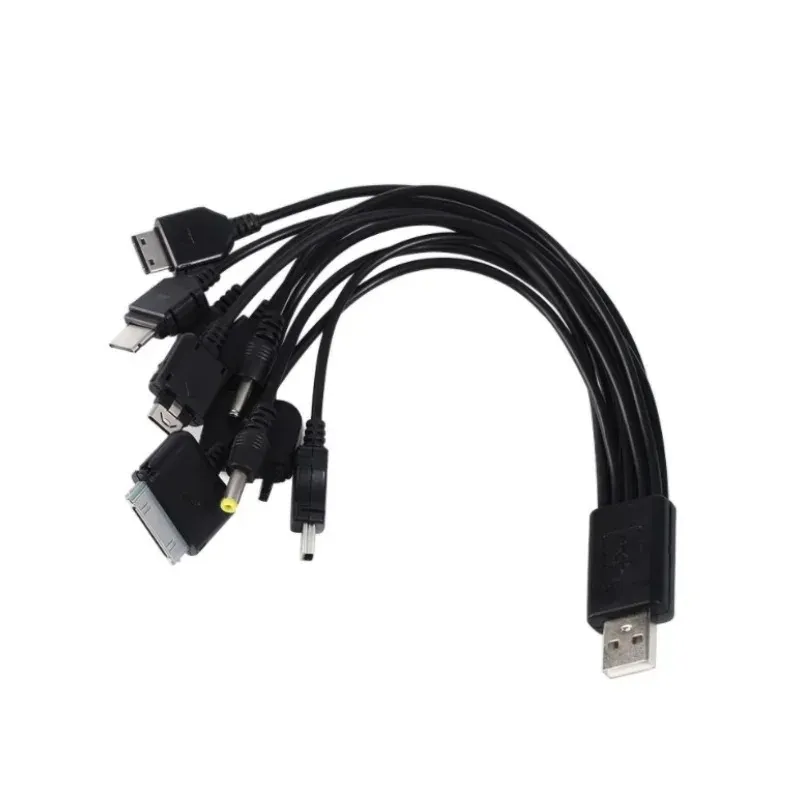 10-in-1 Multi USB Charger Cord: Universal Charging Cable for Mobile ...