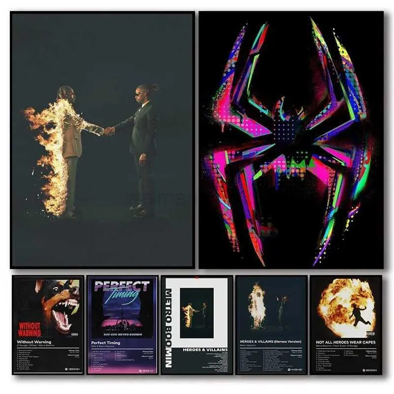 Hip Hop Pop Rap Rap Savage Canvas Art For Boys 'Room Decor De 5,17 ...