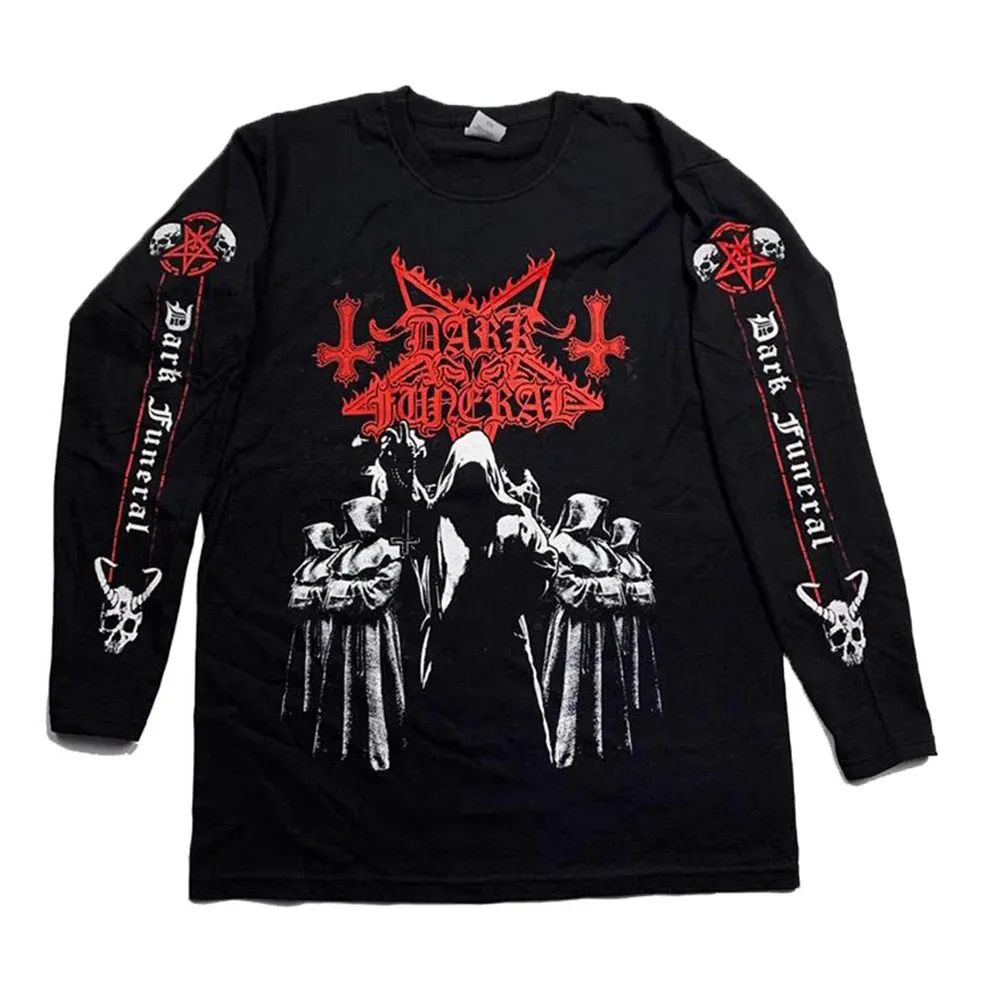 Wholesale Death Band T Shirt, Graphic Long Sleeve Cotton Tee Unisex ...
