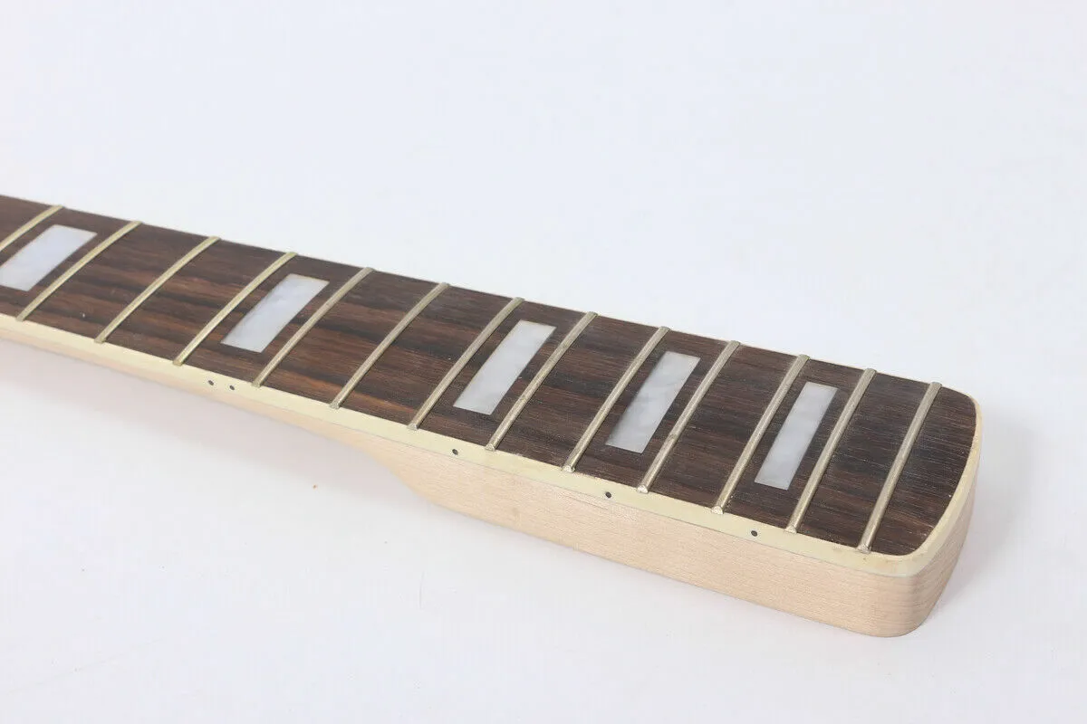 Handmade Unfinished Telecaster Bass Neck Neck With 20 Frets, Maple ...