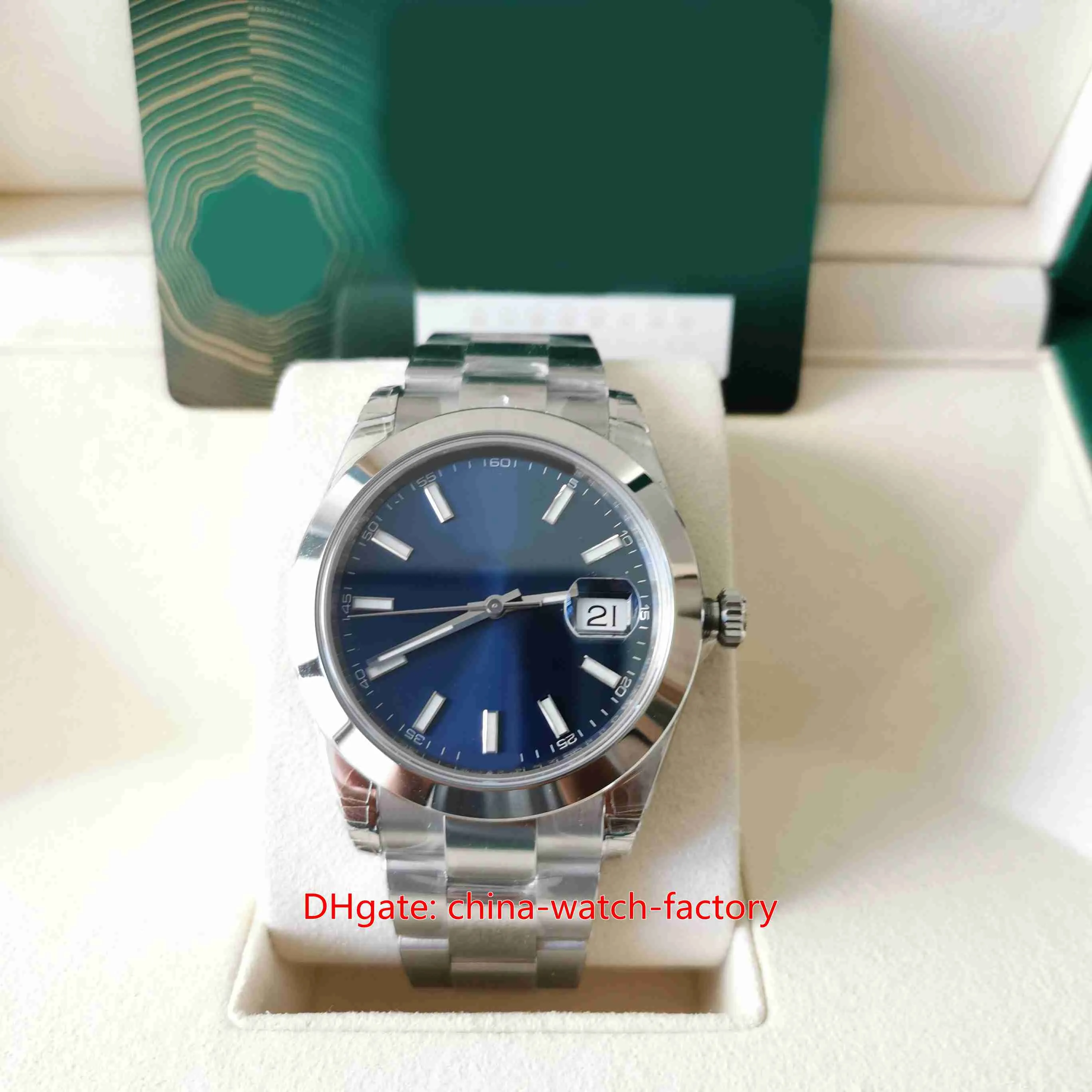 Mens Watches Mechanical: 40mm President Blue Dial Men's Automatic ...