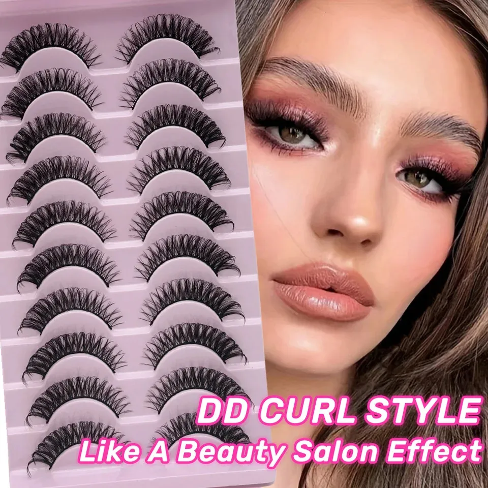 Titre: Angel Wings Cat Eye Fox Russe Russian Fluffy Eyelhes Set De es ...