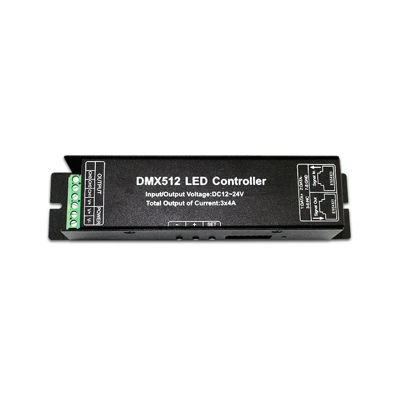 3-Channel DMX512 LED RGB Controller Decoder - Stage Lighting Master ...