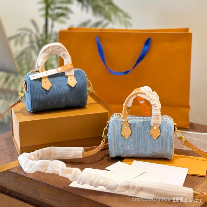 Designer Denim Handbags, Mini Designer Purse, Sleek Crossbody Bag ...