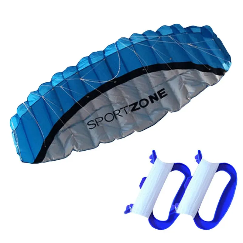 Double Line Stunt Power Kite Varsity 2.5m Soft Paraoil For Surfing ...