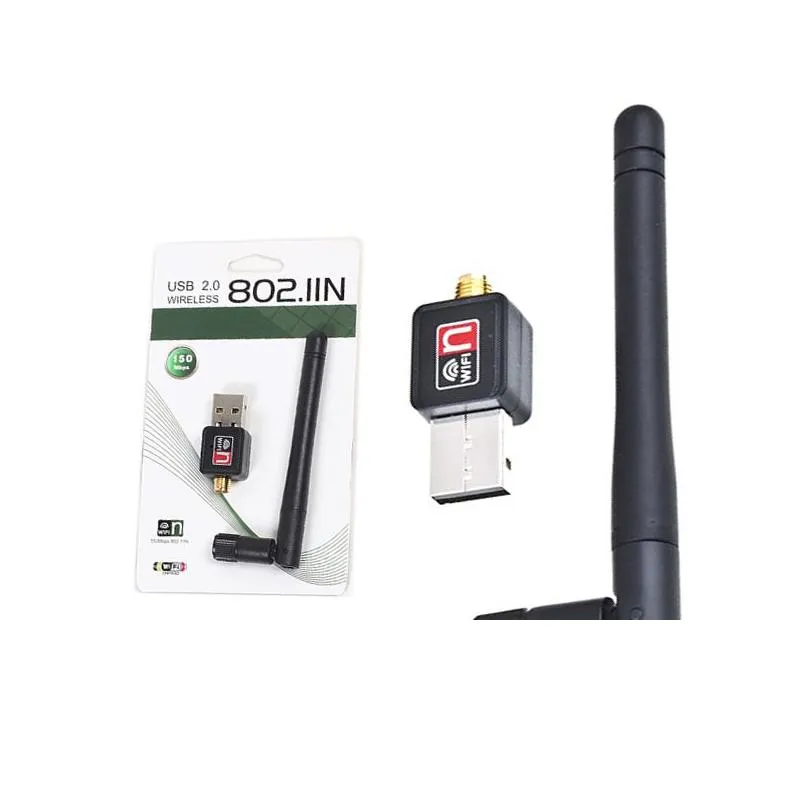 DHgate.com:150Mbps Mini USB Wi-Fi Wireless Network Adapter with 2dBi ...