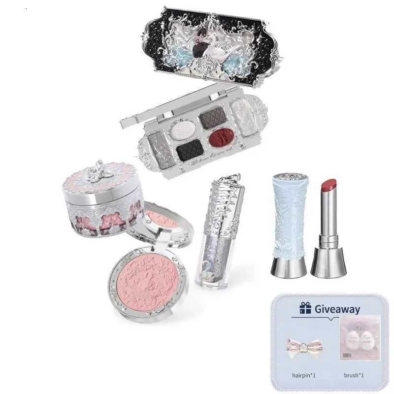 Swan Ballet Flower Knows Eyeshadow Makeup Idole Gift Set All In One ...