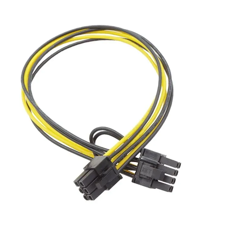 6 Pin to 6+2 Pin PCIe Adapter - Server Power Supply Conversion Cable ...