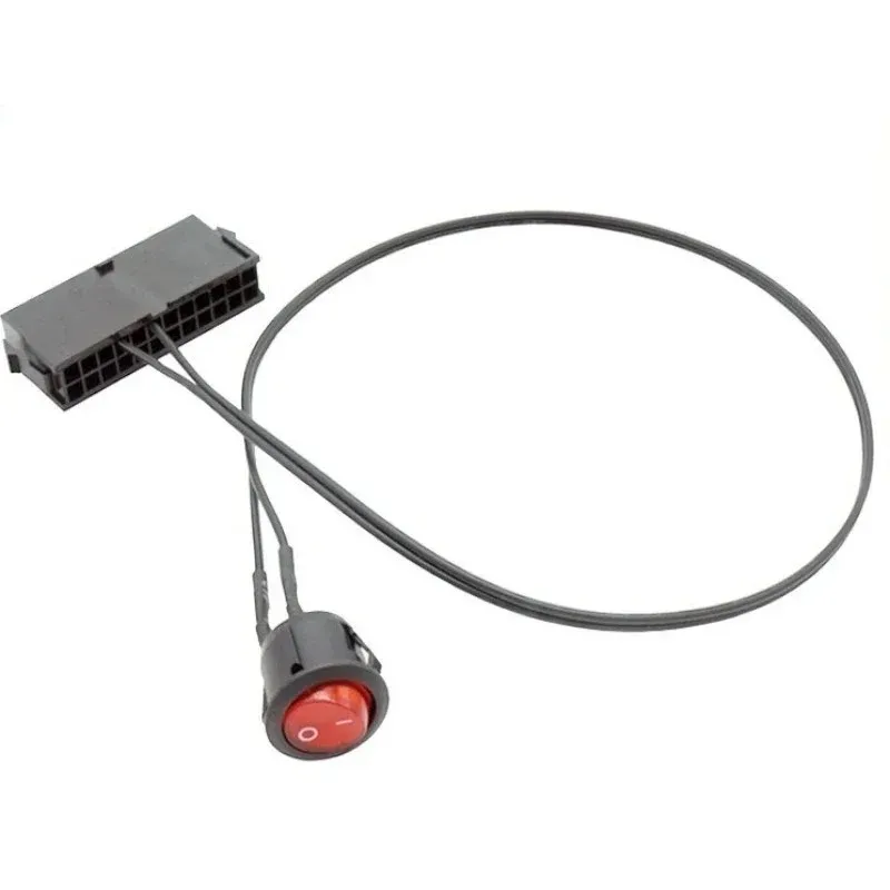 24Pin Power Supply Switch Wire - PC Start Cable, ATX Power Switch ...